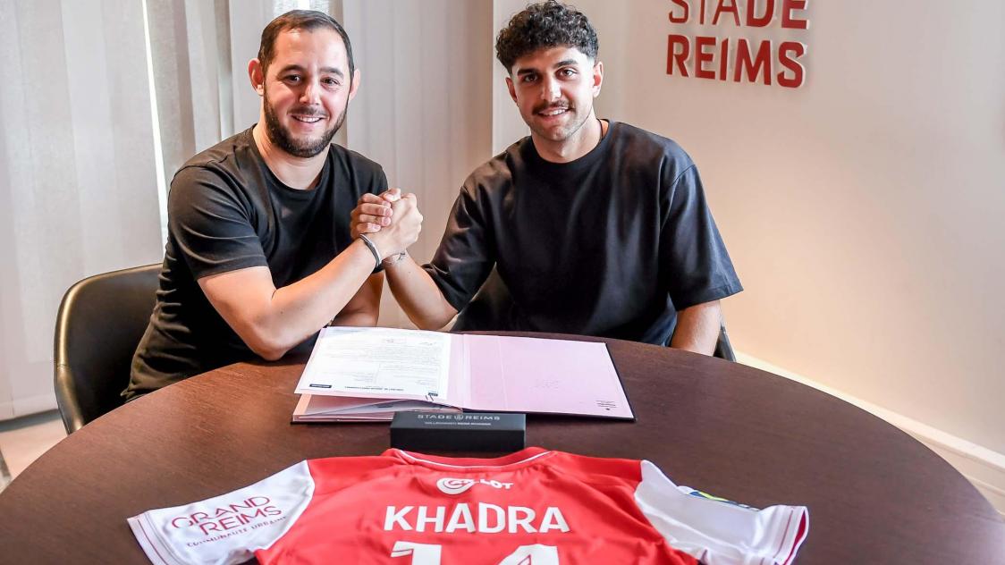 Le Stade de Reims officialise l’arrivée de Reda Khadra