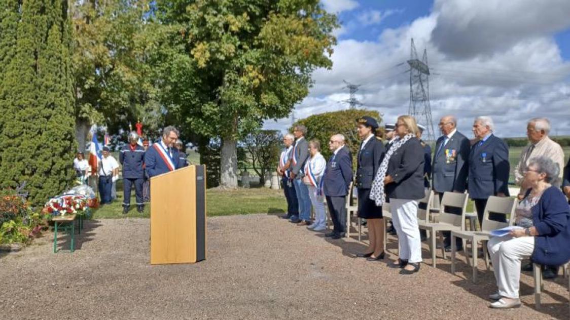 Émouvant hommage aux résistants fusillés à Creney