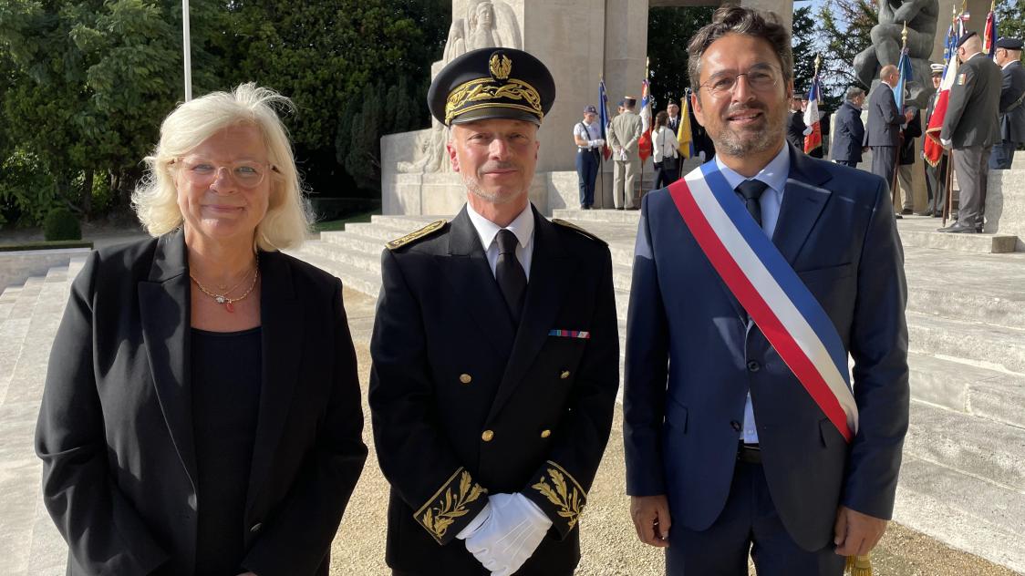 Le nouveau sous-préfet de Reims Benoît Lemaire installé