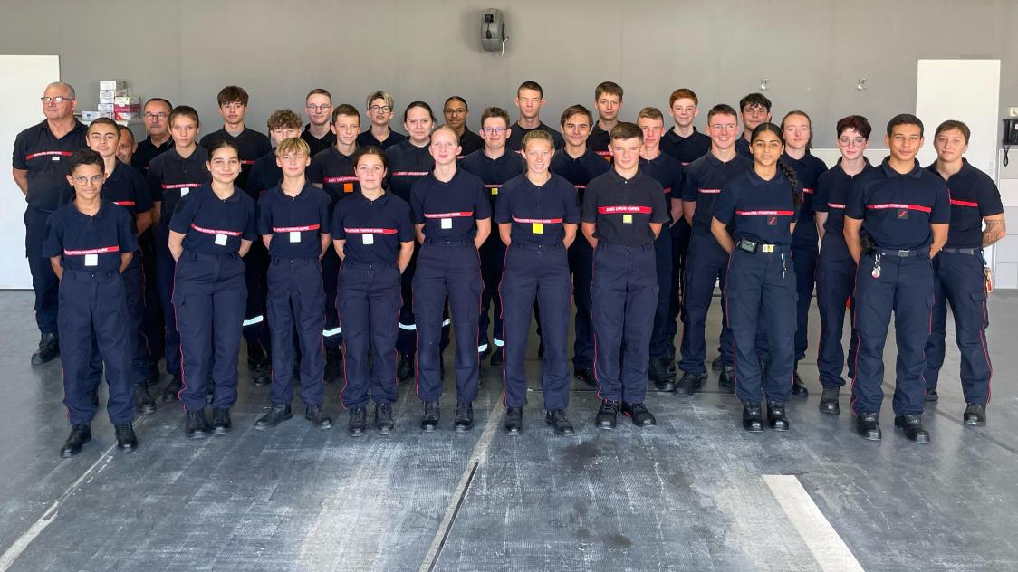 Les jeunes sapeurs-pompiers vitryats fidèles au poste