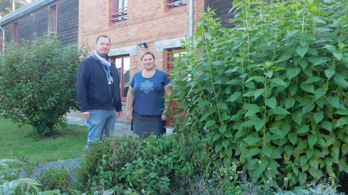 Un jardin partagé proposé aux habitants à la ferme pédagogique de Liart