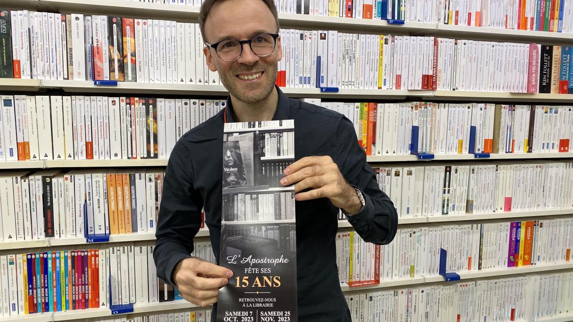 La librairie l’Apostrophe, à Épernay, offre une parenthèse à ses lecteurs pour ses 15 ans