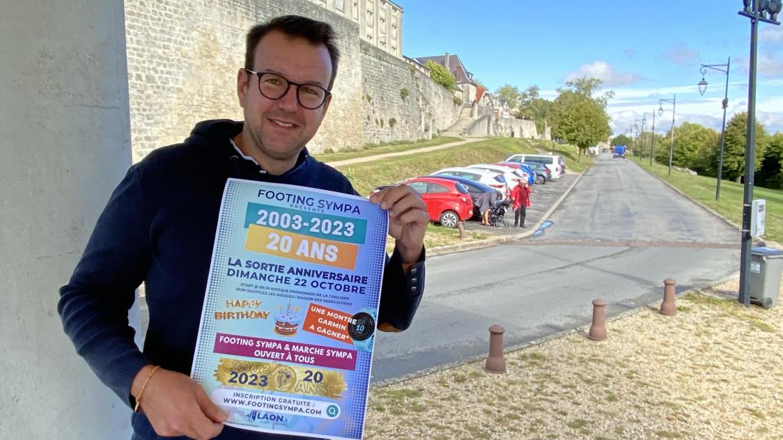 Le Footing sympa fête ses 20 ans à Laon