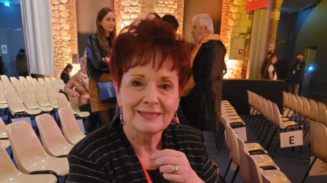 Fabienne Thibeault était devant le Grand Choral des Nuits de Champagne ...