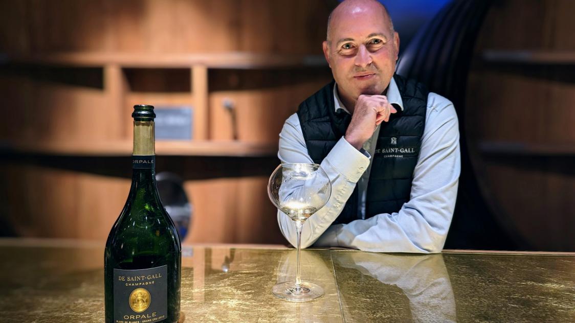 Orpale, la cuvée étendard du champagne De Saint-Gall