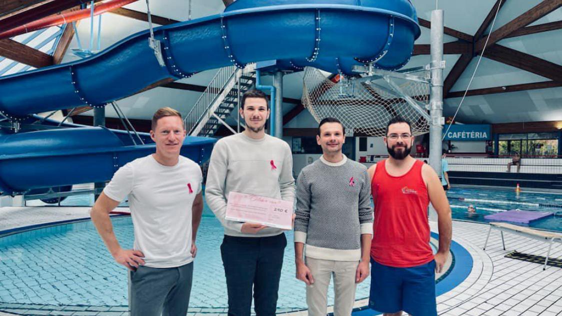 Le centre aquatique de Rocroi se mobilise pour la lutte contre le cancer
