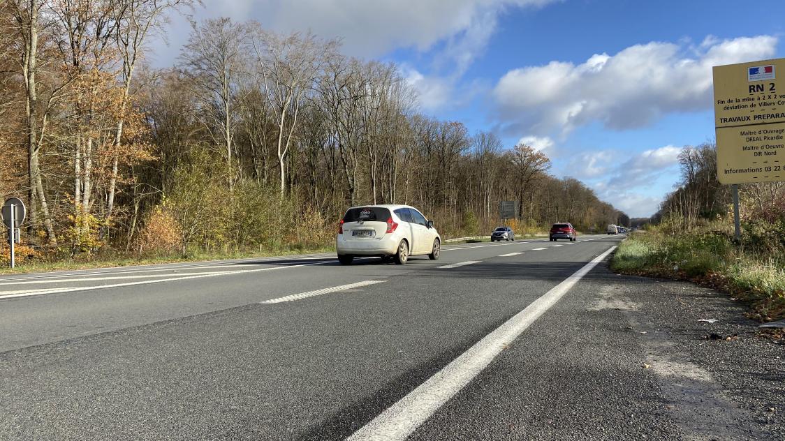Les chantiers de la RN2 autour de Soissons et les travaux de la ligne ...