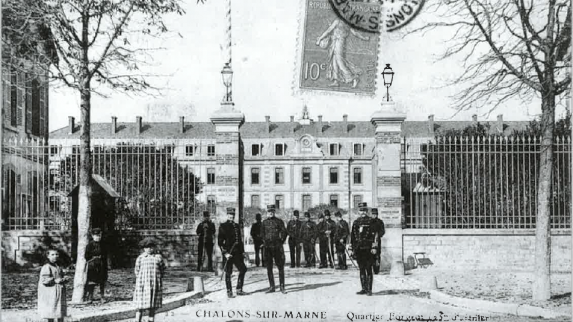 Anciens régiments et zones militaires à Châlons : Forgeot était le ...