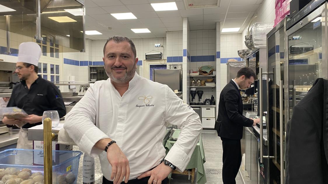 Près de Soissons, le nouveau chef du château de Courcelles, Benjamin ...