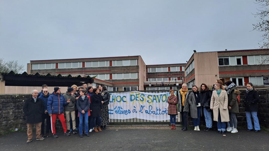 Le « Choc Des Savoirs » ne passe pas au collège de Nouvion-sur-Meuse