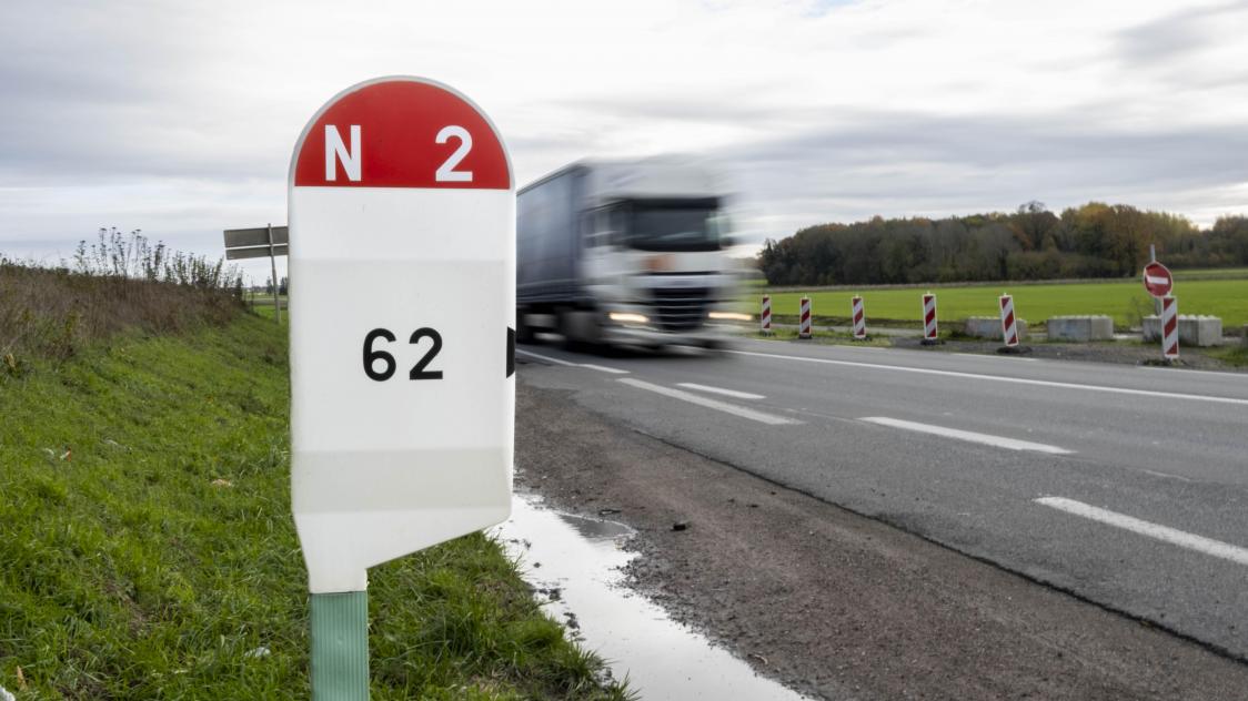 Une enquête avant le passage à deux fois deux voies sur la RN2 entre Laon et Avesnes-sur-Helpe