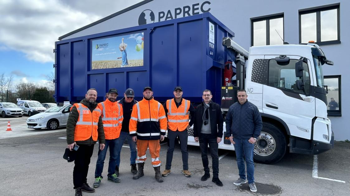 Le camion électrique lourd arrive dans l’Aube