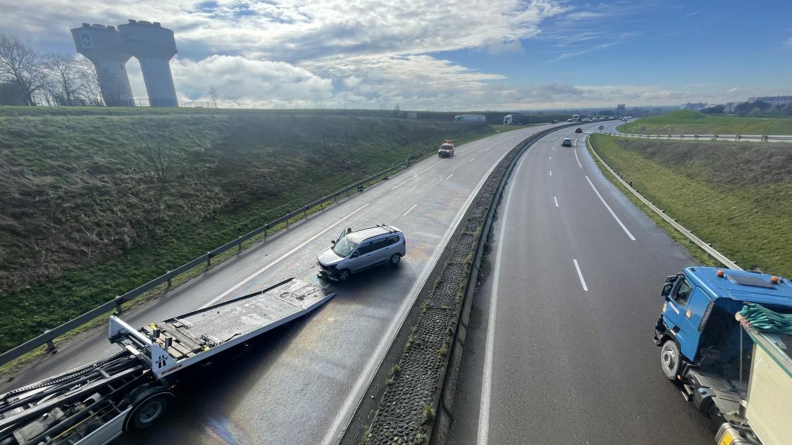 Circulation perturbée sur la route nationale 44 à cause d’un accident à ...