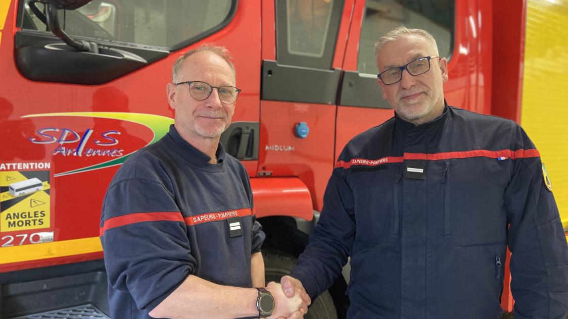 À peine arrivé, le premier pompier pro de Givet nommé à Sedan