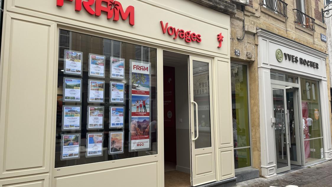 Une agence de voyages Fram est ouverte dans le centre-ville de Charleville