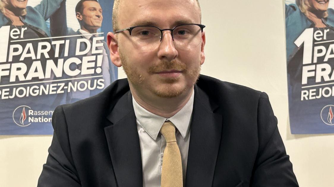 Législatives 2024 : Jordan Duflot, candidat RN dans la 1ère circonscription des Ardennes