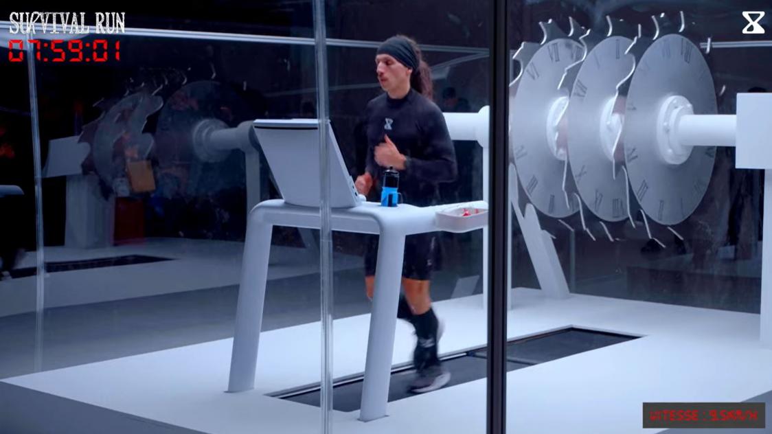 24 heures de course devant des scies géantes : le défi fou du rappeur Rilès