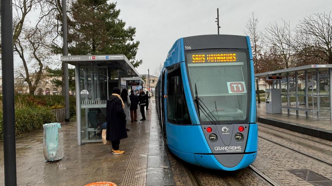 Reims : tous les tramways à l’arrêt à cause d’une panne électrique