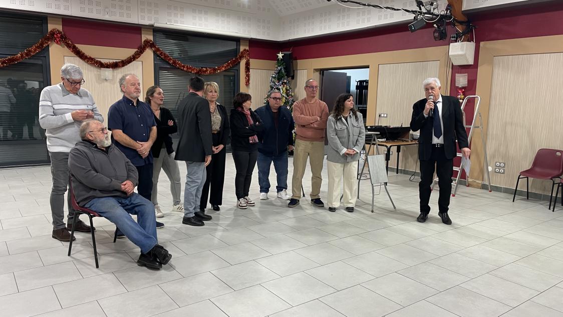 Derniers vœux pour Alain Boyer à Barbuise