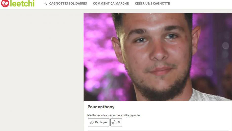 Une cagnotte pour Anthony à Château-Thierry