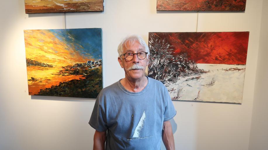 Le peintre Jack Fournier revient en Thiérache pour une rétrospective