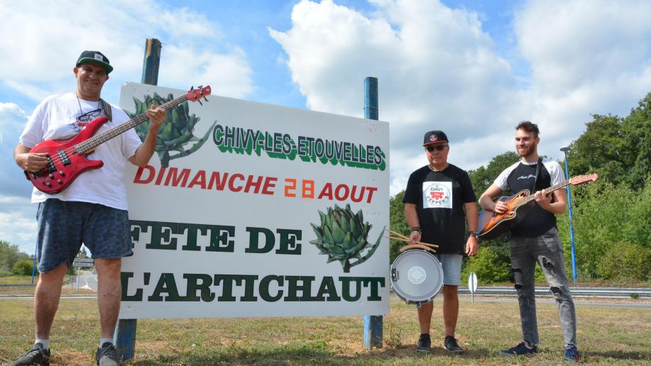 Le Chivy Pepper’s trio pour fêter l’artichaut à Chivy-lès-Étouvelles
