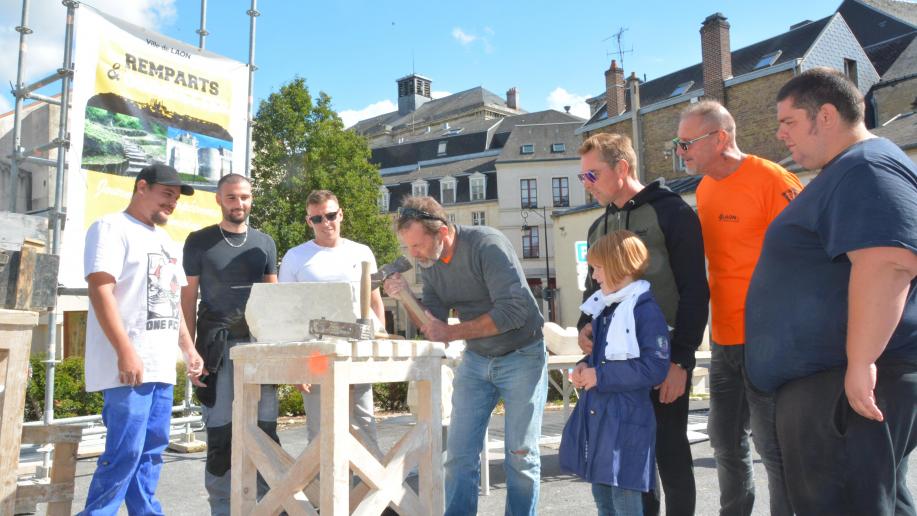 Patrimoine et insertion, le duo gagnant à Laon