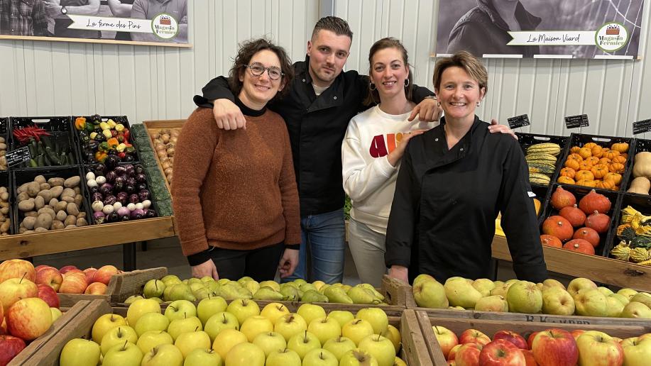 Le magasin fermier a ouvert à Épernay