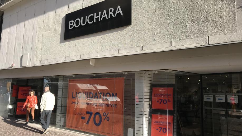 Le magasin Bouchara de Saint-Quentin liquide ses stocks