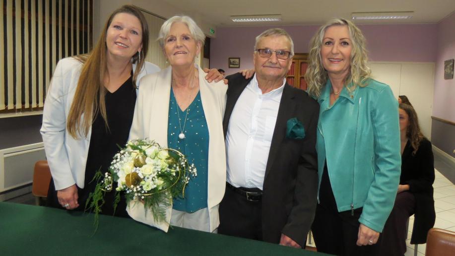 Virey-sous-Bar : De l’or pour unir Brigitte et Marcel Jérome