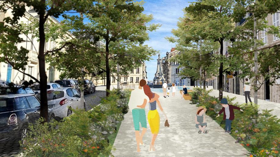 Voici à quoi vont ressembler les places Godinot et Jamot de Reims