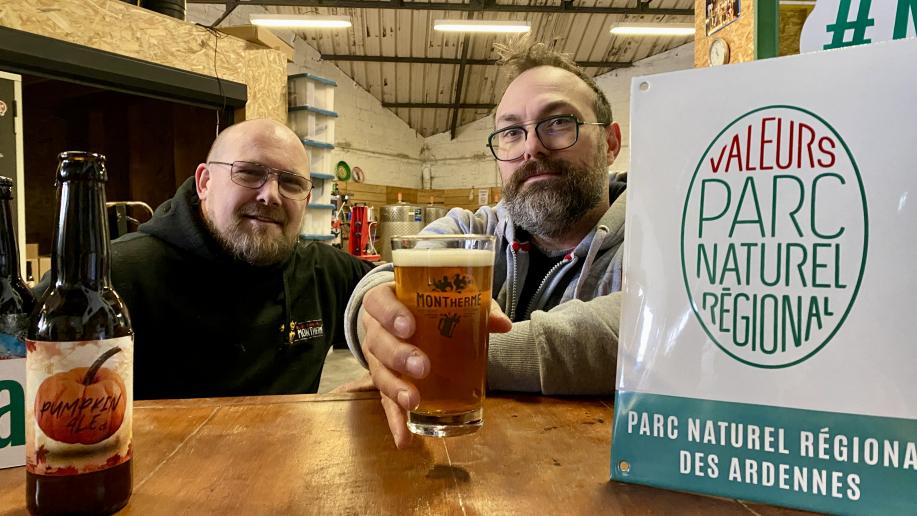 La bière de Monthermé devient une valeur (sûre) du parc naturel