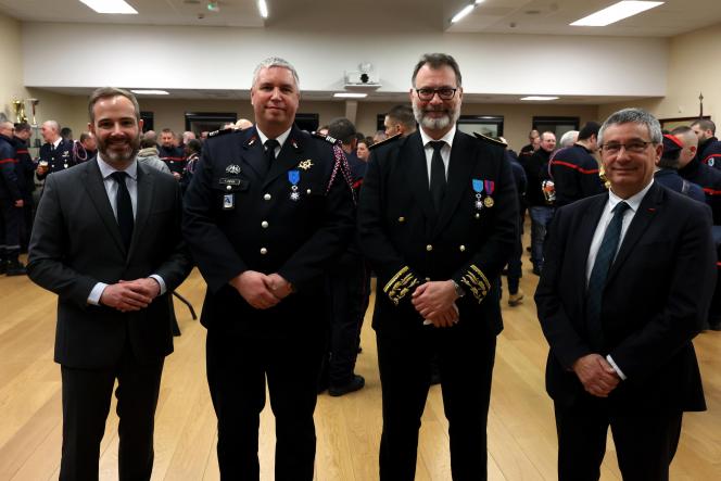 Directeur des sapeurs-pompiers de l’Aisne, le colonel Fabien Didier ...