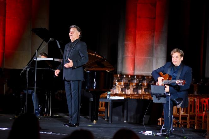 Retour en images sur le concert de Roberto Alagna à la cathédrale de Reims