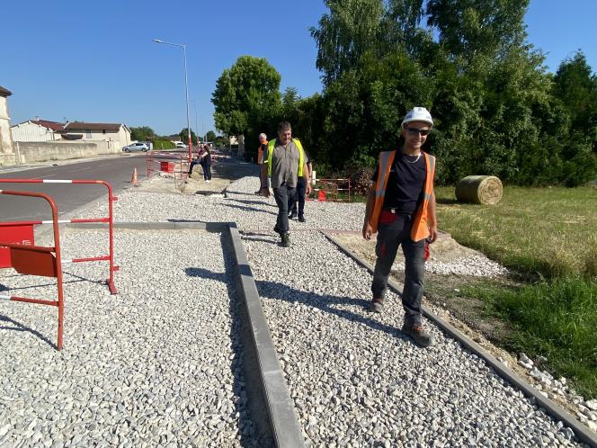 Les travaux de la traversée de Chepy se poursuivent