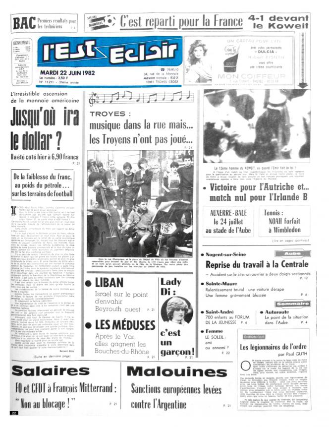 80 ans de L’Est éclair et Libération Champagne : les Unes marquantes ...