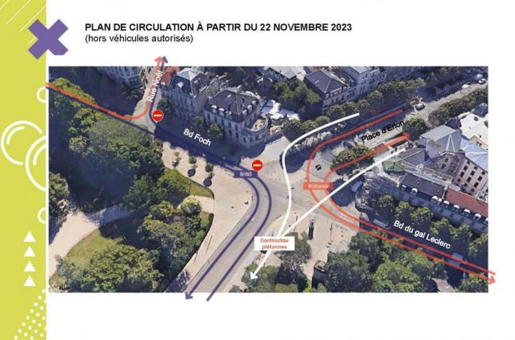 CARTE INTERACTIVE. À quoi va ressembler la circulation à Reims en 2030