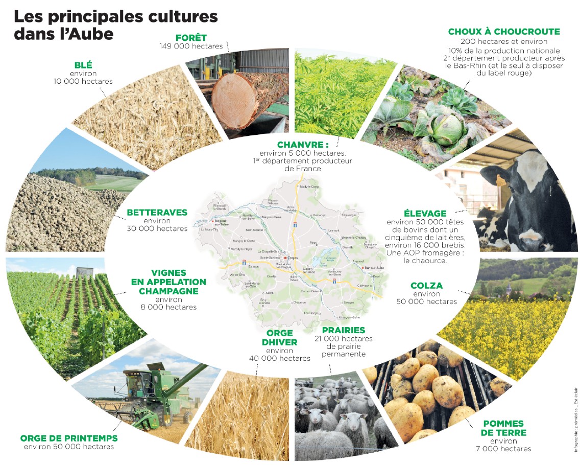 Salon de l’agriculture : l’Aube, une terre de cultures